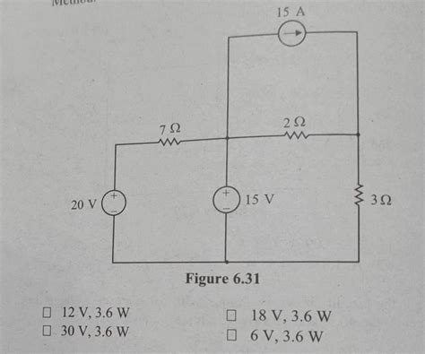 Solved Find The Voltage Drop Across The 2 Ohm Resistor And