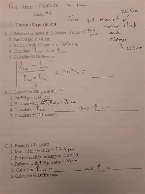 solved lab 6 fall 2020 phys 121 on line 216 5m first get