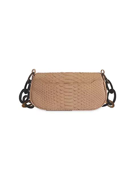 Shop Adriana Castro Alicia Mini In Python Saks Fifth Avenue