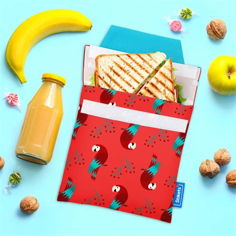 Parrot Snack Bags Stikets