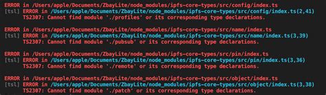 Ipfs Core Types Is Incorrectly Built On Npm · Issue 3976 · Ipfsjs