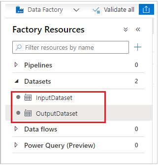 Create Datasets In Azure Data Factory Power BI Docs