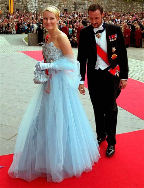 Crown Princess Mette Marit And Crown Prince Haakon Of Norway Arrive At