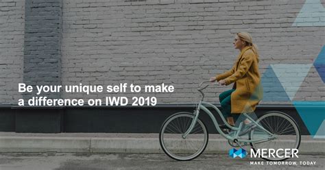 Be Your Unique Self To Make A Difference On Iwd 2019 Mark Conroy