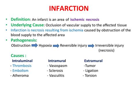 Embolism And Infarction Pdf