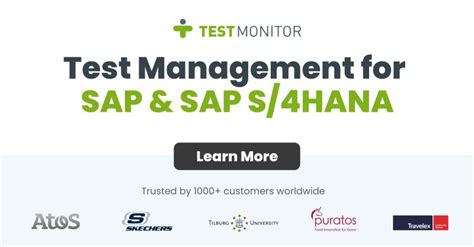 User Acceptance Test Management For Sap And S4hana Testmonitor