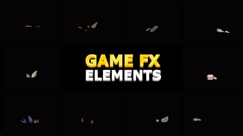 Boost Games Visuals With Game Fx Elements Stock Motion Graphics Sbv