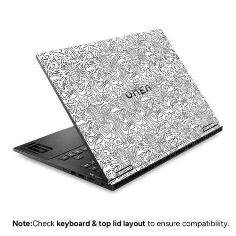 Hp Omen 16 White Contour Skin Wrapitskin The Ultimate Protection
