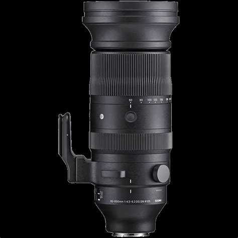Sigma 60-600mm f/4.5-6.3 DG DN OS - полнокадровый супер-зум объектив