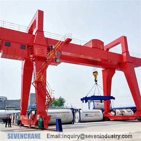 중국 레일 장착 갠트리 크레인 제조업체 공급 업체 공장 회사 Sevencrne