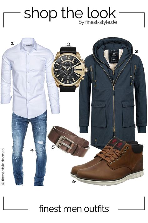 Super Lässiges Männer Outfit Mit Einzelteilen Von Diesel Timberland