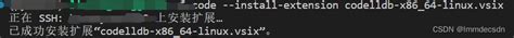 Linux 上 Vs Code 离线安装 Codelldb 包codelldb X8664 Windowsvsix Csdn博客
