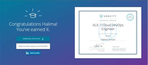 Halima Usman On Linkedin Alxafrica Alx Udacity Devopsengineer