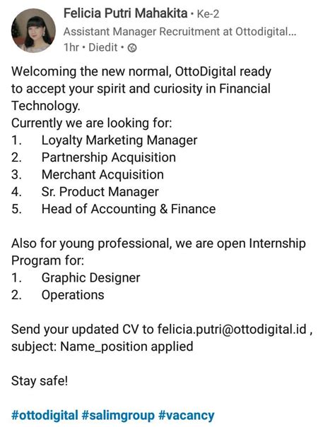 Jaringan Loker On Linkedin Jaringanloker