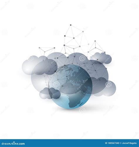 Cloud Computing Iot Iiot Networking Future Technology Concept