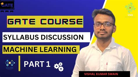 Machine Learning Syllabus Discussing Gate Da Lec 01 Youtube