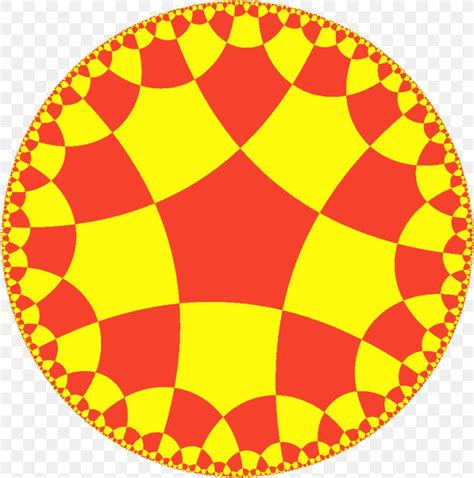 Uniform Tilings In Hyperbolic Plane Tessellation Order 4 Pentagonal Tiling Hyperbolic Geometry