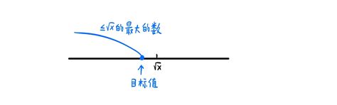 leetcode 69 x 的平方根 acwing