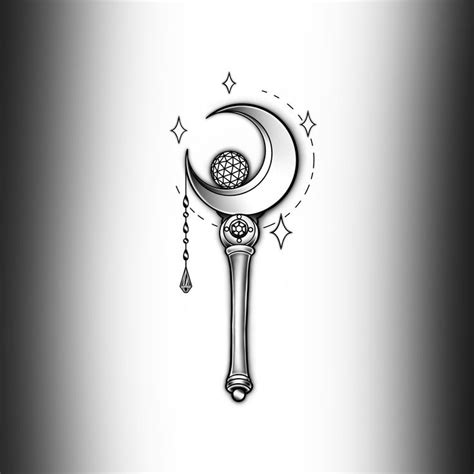 Sailor Moon Crescent Tattoo