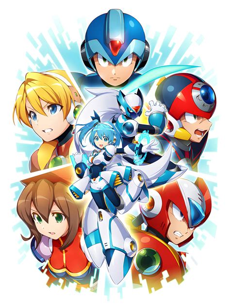 Promo Art Mega Man X Dive Art Gallery