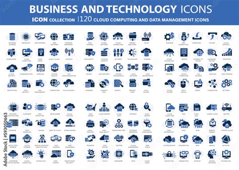 Cloud Technology Programming Data Management Internet Connection Social Network Computing