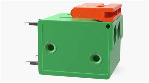 Screwless Terminal Block 3d Model 34 3ds Blend C4d Fbx Max Ma Lxo Obj Free3d