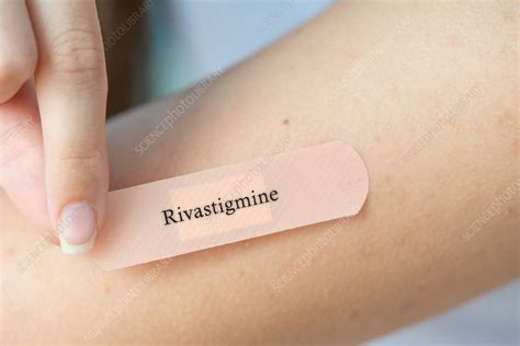 Rivastigmine Dermal Patch Conceptual Image Stock Image F0424329 Science Photo Library