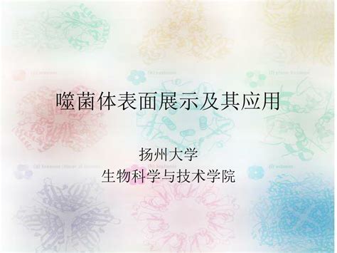 Ppt 噬菌体表面展示及其应用 Powerpoint Presentation Free Download Id 5789336