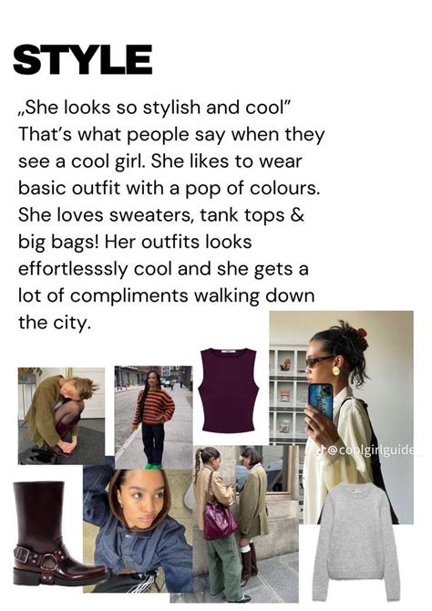 My Guide To The Cool Girl Aesthetic ~~ Hope U Like It Cool Girl