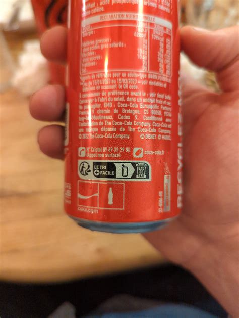 Etiqueta Nutricional De La Lata De Refresco Radiografía De