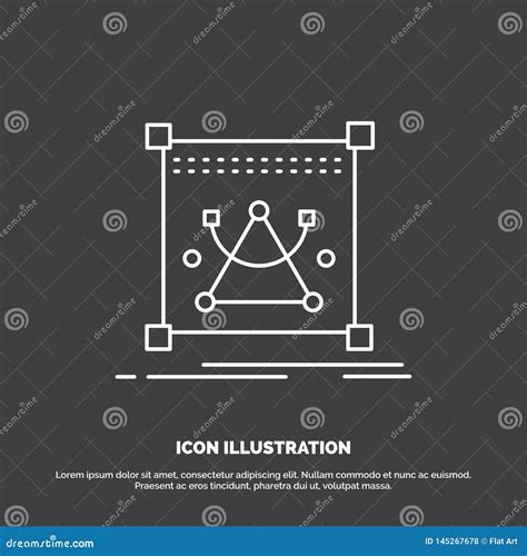 3d edit editing object resize icon line vector symbol for ui and ux website or mobile