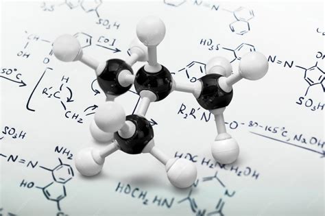 Premium Photo Close Up Of Molecular Structure Model On