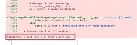 Python错误集锦：pyplothist绘制直方图时提示：valueerror X Must Have 2 Or Fewer