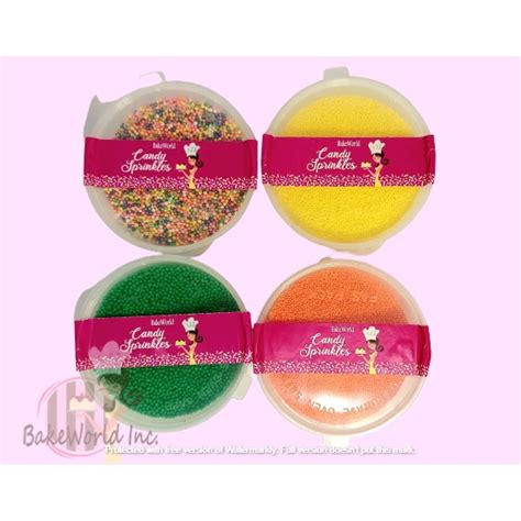 Candy Sprinkles Non Pareils 100g Shopee Philippines