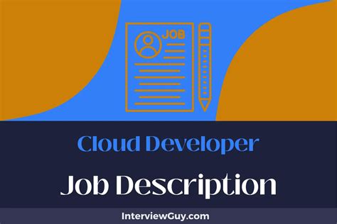 Cloud Developer Job Description Updated For 2025