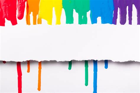 추상적인 배경 장소 찢어진된 가장자리와 흰 종이의 스트립을 그린 다중 색상에 대한 스톡 사진 및 기타 이미지 다중 색상