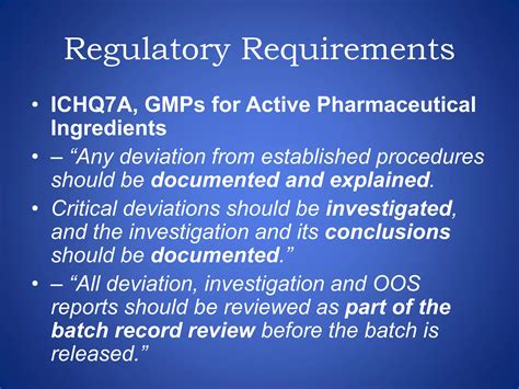 Laboratory Deviations Pptx Chemistry Science