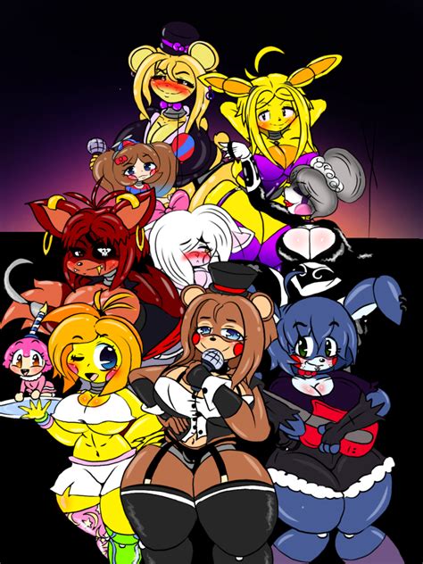 Rule 34 Balloon Babe Fnia Balloon Boy Fnaf Bonnie Fnaf Bonnie