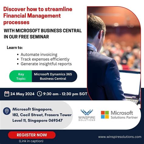 Winspire Solutions On Linkedin Erp Seminar Microsoft Erpseminar Clientsuccess Erpsolutions…