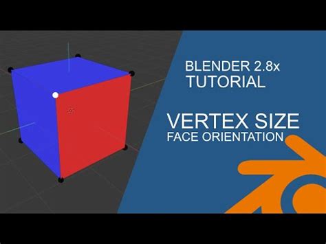Blender Tutorial Vertex Size Face Orientation Blender Education Portal