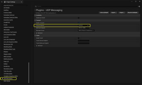 Live Link In Unreal Engine Unreal Engine 55 Documentation Epic Developer Community