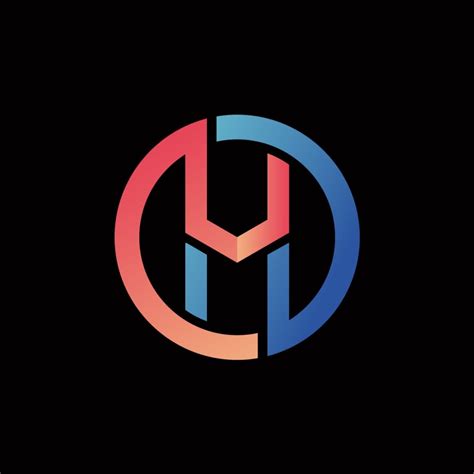 태극 H 로고 아이콘 일러스트 Ai 다운로드 어반브러시