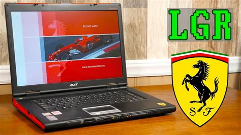 Acer Ferrari The 2000 Windows Xp Laptop From 2005 Youtube