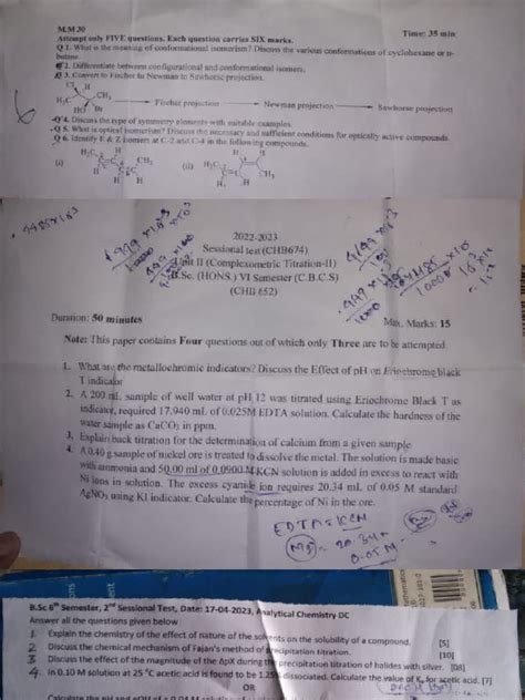 Dept Question Papers 6th Sem Pdf