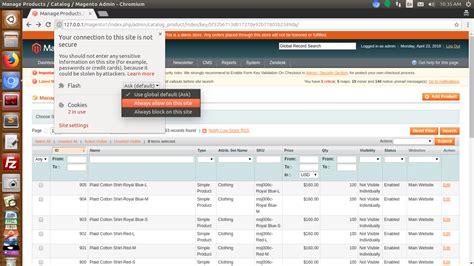 Php Magento 19 Manage Products Images Browse Files Button Not