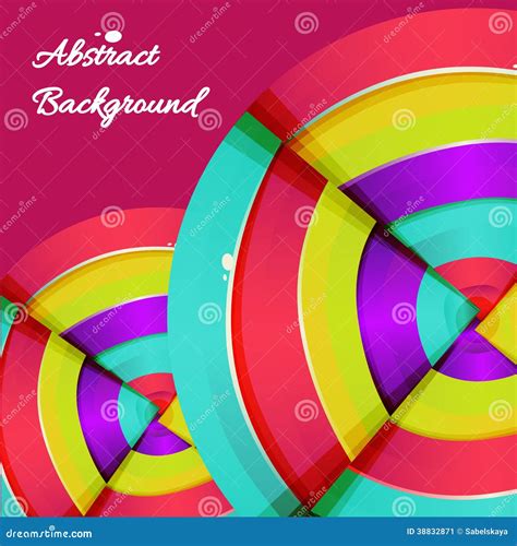 Abstract Colorful Rainbow Curve Background Design Stock Vector Illustration Of Colorful Cool