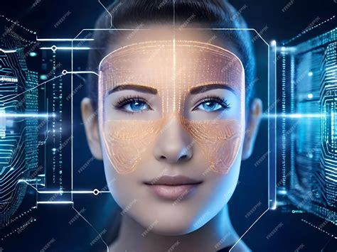 Premium Ai Image Implementation Of Computer Vision Facial Recognition