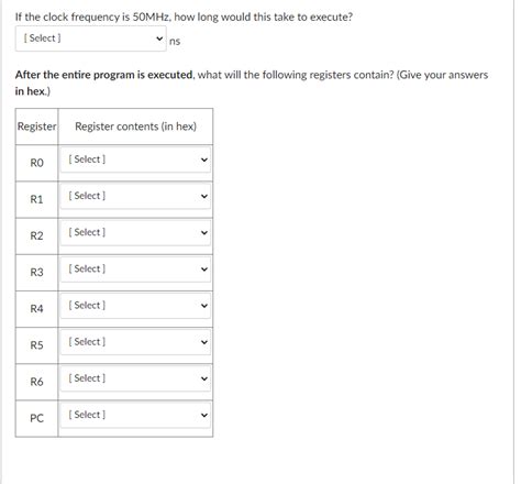 Solved An Incomplete Assembly Language Program For The