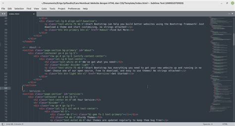 Tutorial Cara Membuat Website Dengan HTML Dan CSS