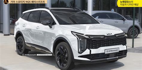 투싼 계약 기다리세요 기아 준중형 Suv 스포티지 페이스리프트 예상도로 미리보기